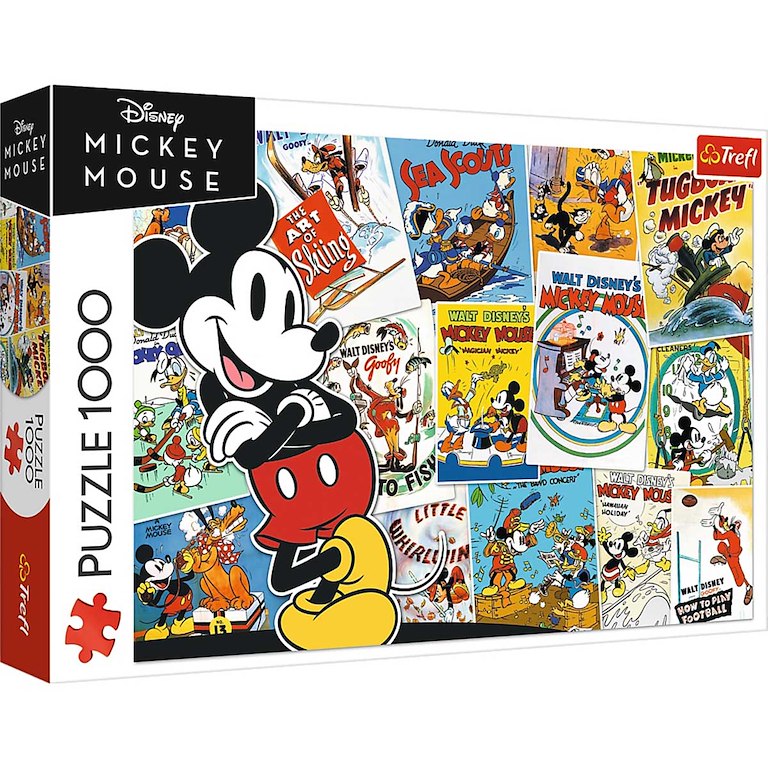 Trefl Puzzla 1000 pcs Mickey World 10741