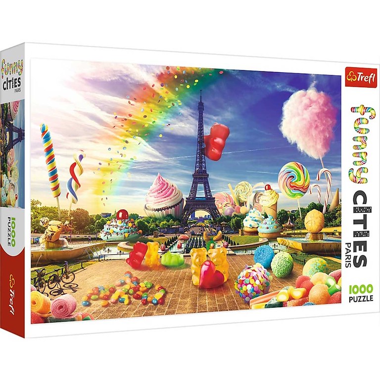 Trefl Puzzla 1000 pcs Sweet Paris 10597