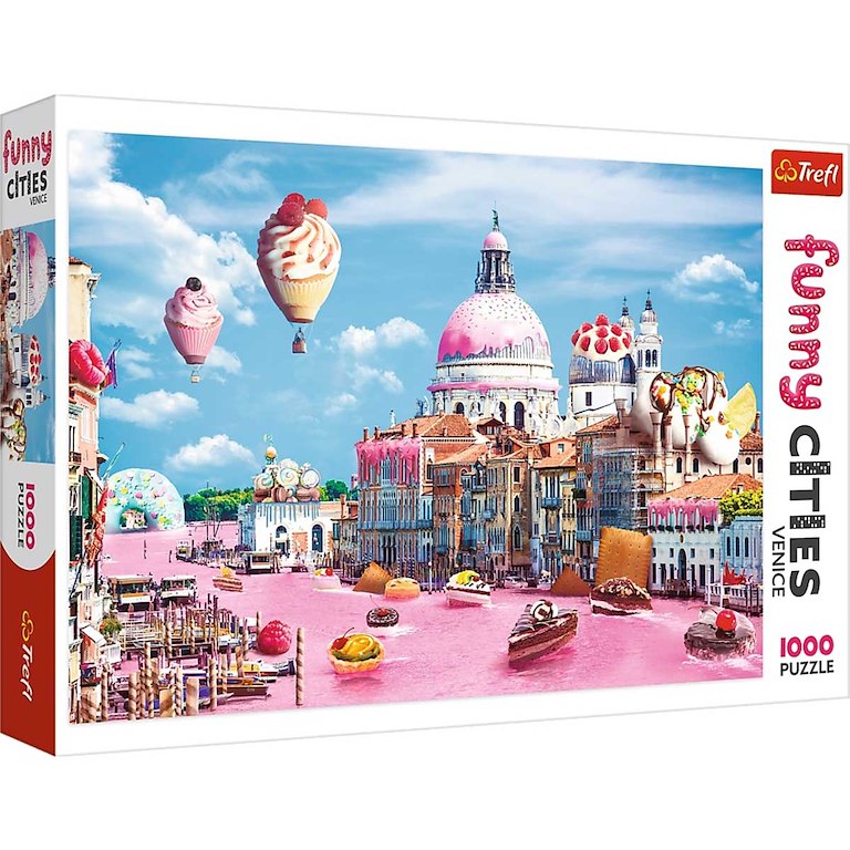 Trefl Puzzla 1000 pcs Sweets in Venice 10598