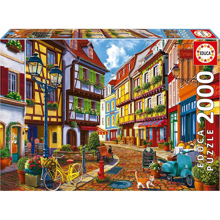 Educa Puzzle 2000 pcs Bright Street 19945