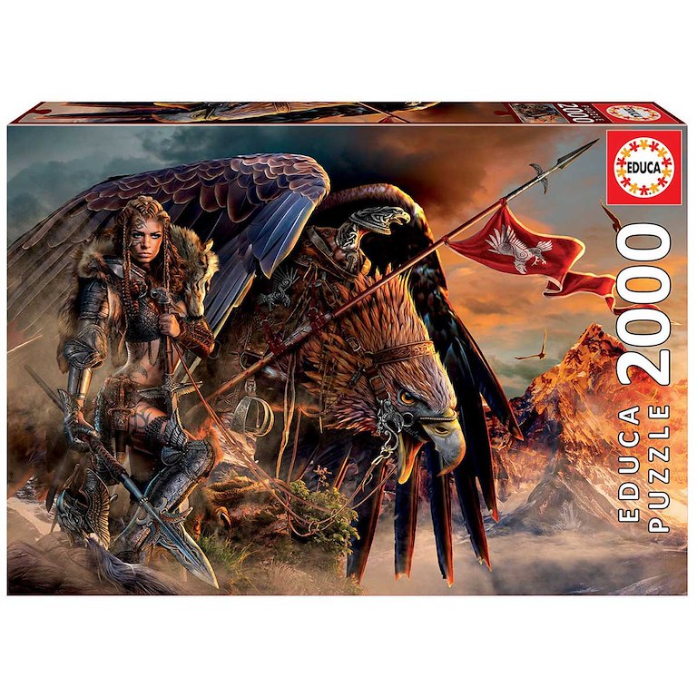 Educa Puzzle 2000 pcs Eagle Rider 19277