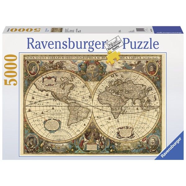 Ravensburger puzzle (slagalice) - 5000pcs Antička karta sveta RA17411
