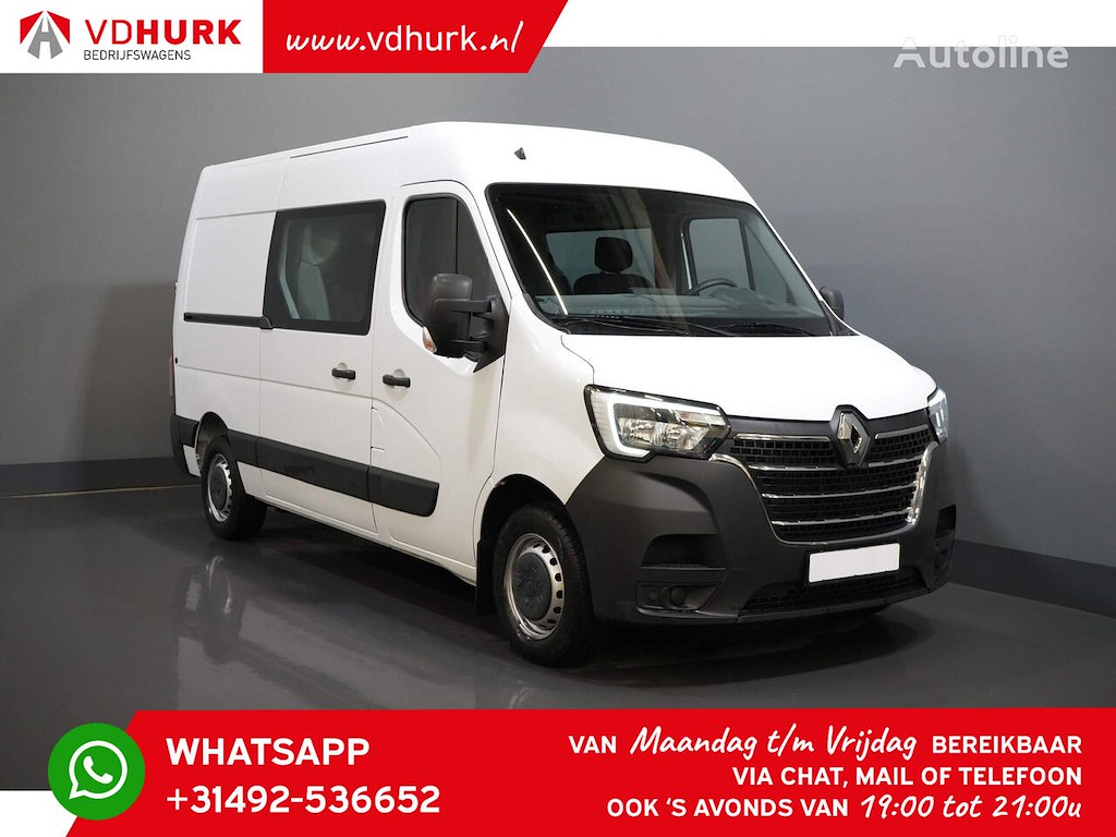 Renault Master T35 2.3 dCi 145 pk L2H2 DC Dubbel Cabine 7Pers./ 2.5t Tre minibus furgon