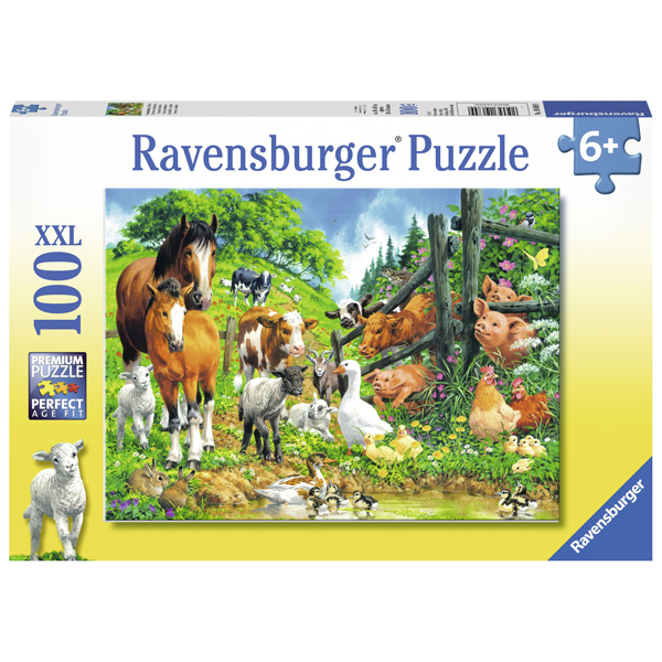 Ravensburger puzzle (slagalice) 100XXL- Životinje RA10689