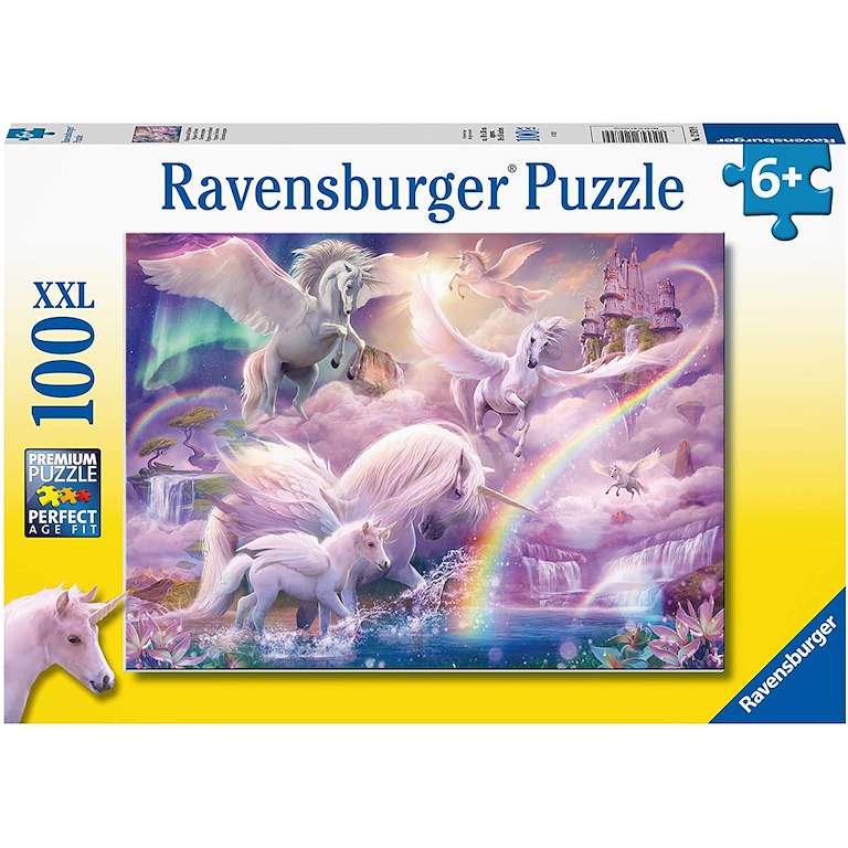 Ravensburger puzzle (slagalice) 100XXLpcs Pegazi jednorozi RA12979