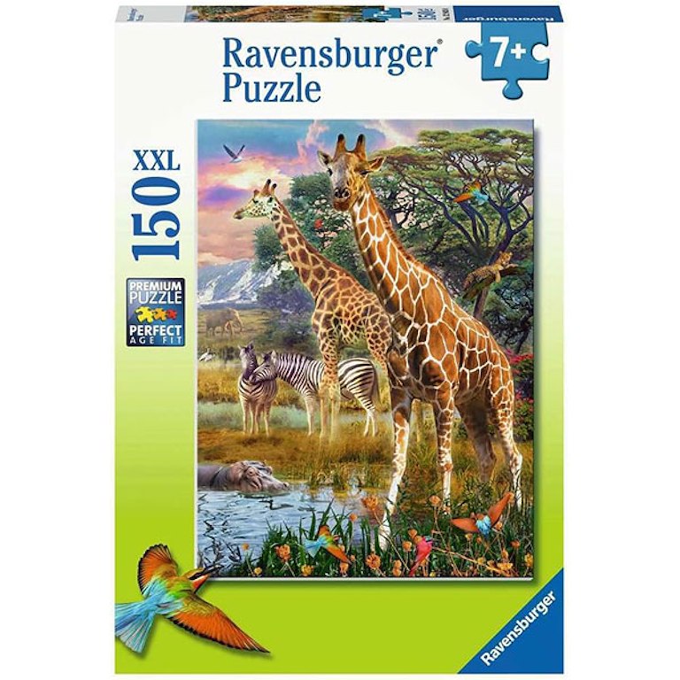 Ravensburger puzzle (slagalice) - Žirafe u Africi RA12943
