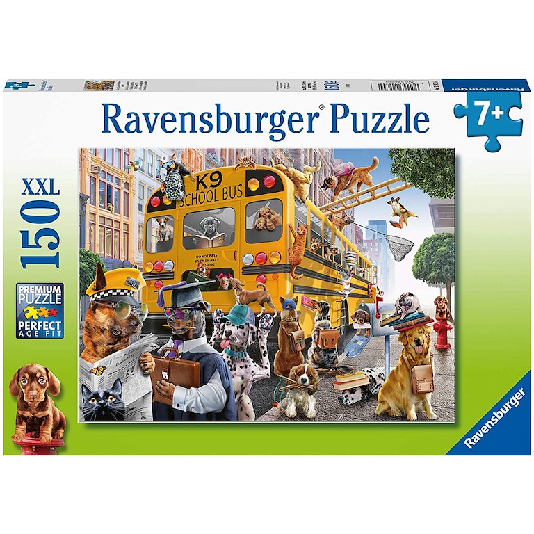 Ravensburger puzzle (slagalice) 150XXLpcs Škola za životinje RA12974