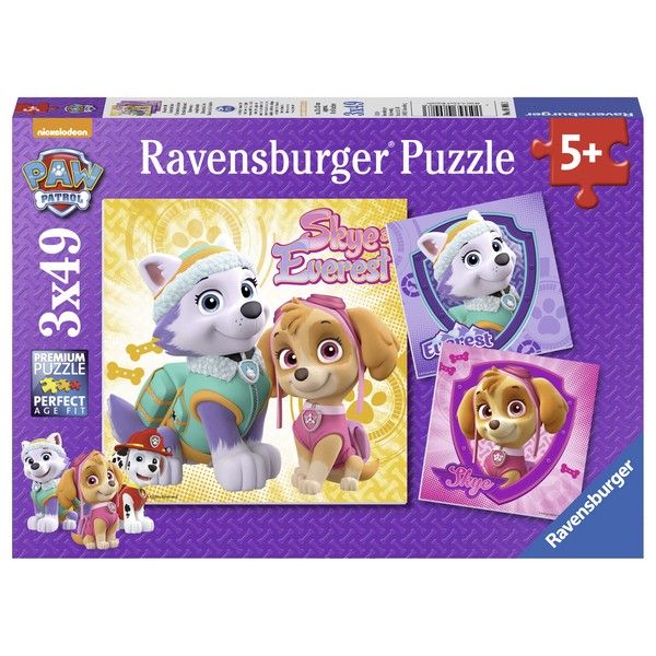 Ravensburger puzzle (slagalice) 3x49 Paw patrol RA08008