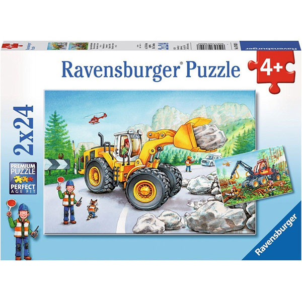 Ravensburger puzzle (slagalice)- Radovi na putu RA07802