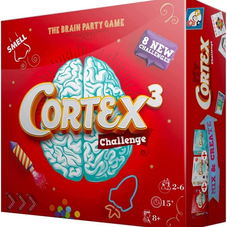 Cortex Challenge 3 Društvena Igra na Srpskom - Crveni 073161