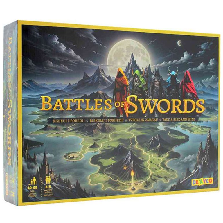 Društvena igra Battles of Swords PP29669