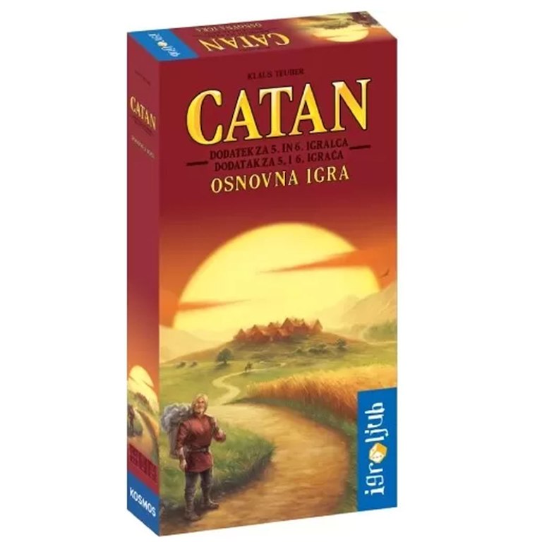 Društvena igra Catan Ekstenzija za 5. i 6. igrača Osnovna igra 97063