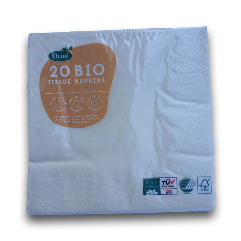 Salvete Tissue 33x33cm cream