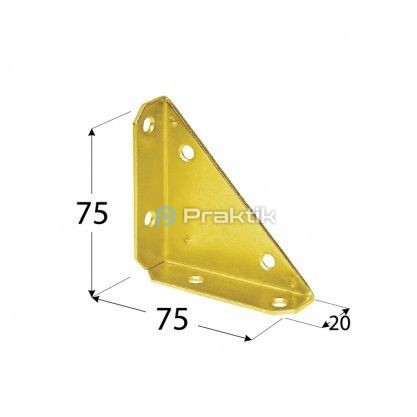 NS 75 UGAONIK ZA KOVCEG 75X75