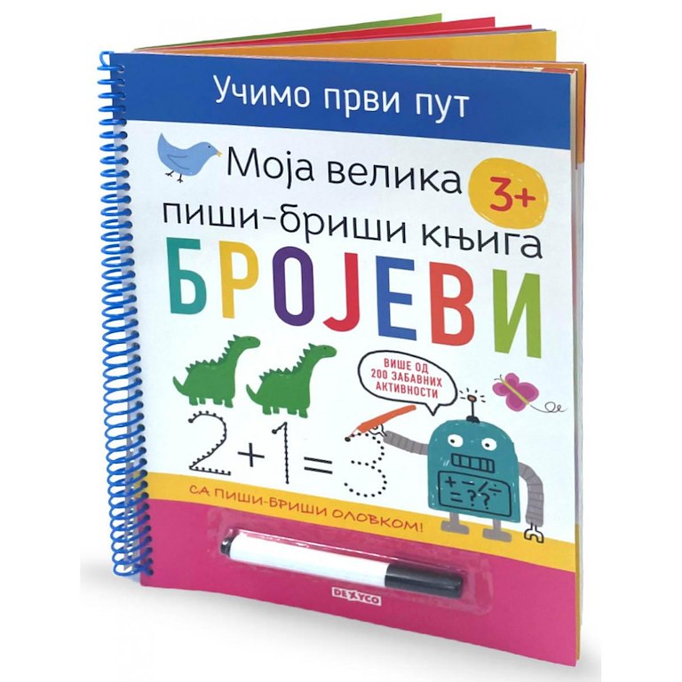 Moja velika piši-briši knjiga – Brojevi