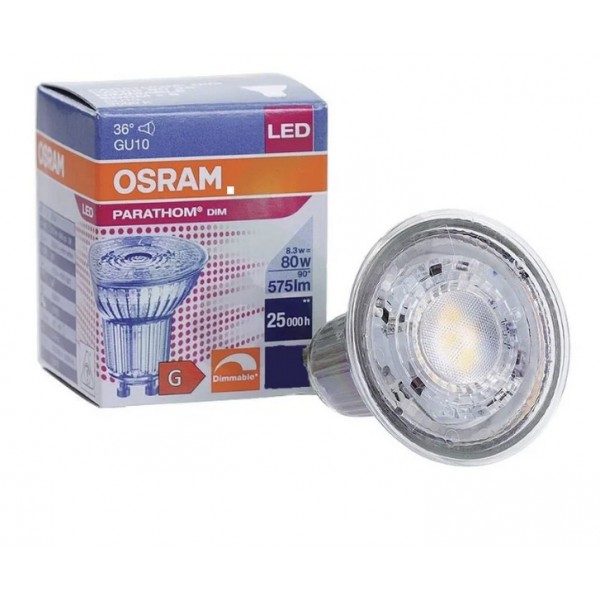 LED SIJALICA 8,3W/840 GU10 575lm DIMABILNA PARATHON OSRAM