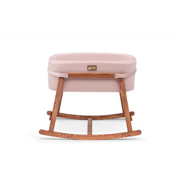 HANAH HOME Kolevka za bebe Hier Pink Oak