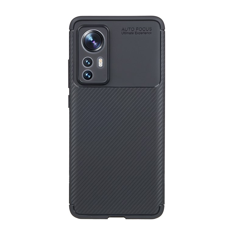 TPU CARBON NEW for Xiaomi 12/12X (black)