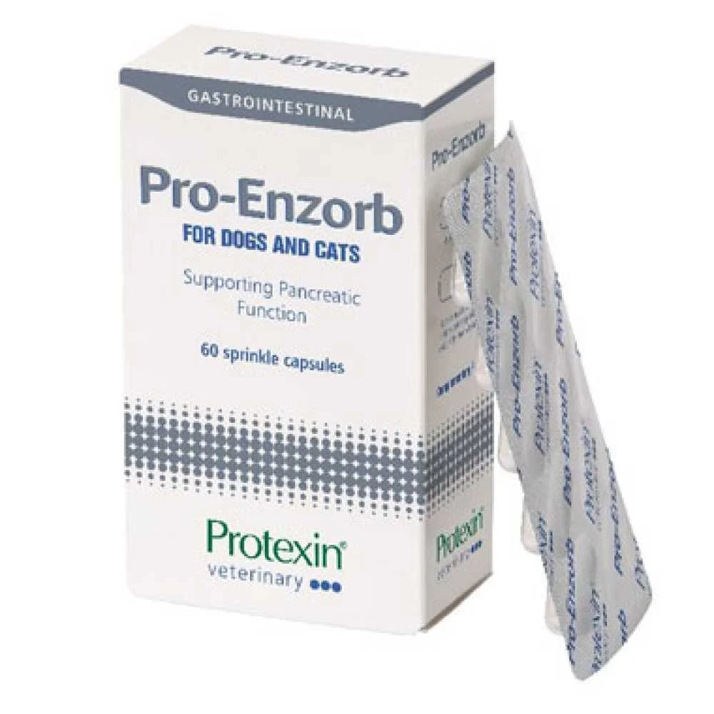 PROTEXIN Pro-Enzorb - Dodatak ishrani za pse i mačke za funkciju pankreasa 60 tableta