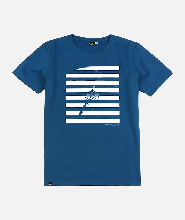 ZEBRA – Petrol Blue