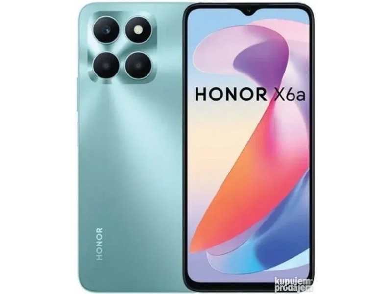 HONOR X6a Cyan Lake 4GB/128GB GARANCIJA