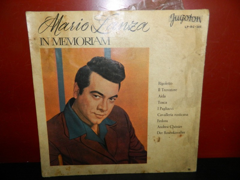 In Memoriam Mario Lanza LP, SVE 10d