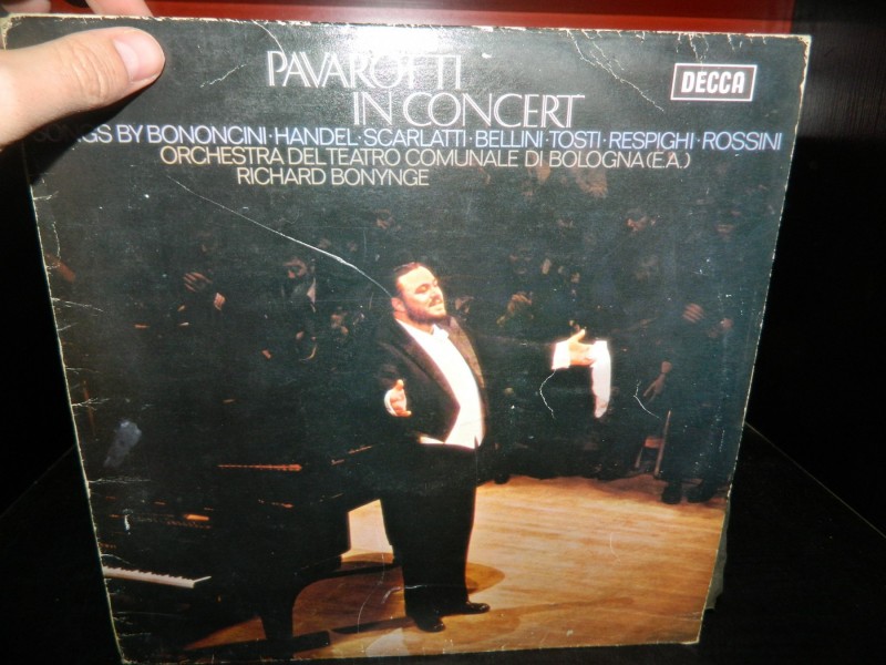 Pavarotti in Concert LP, SVE 10d