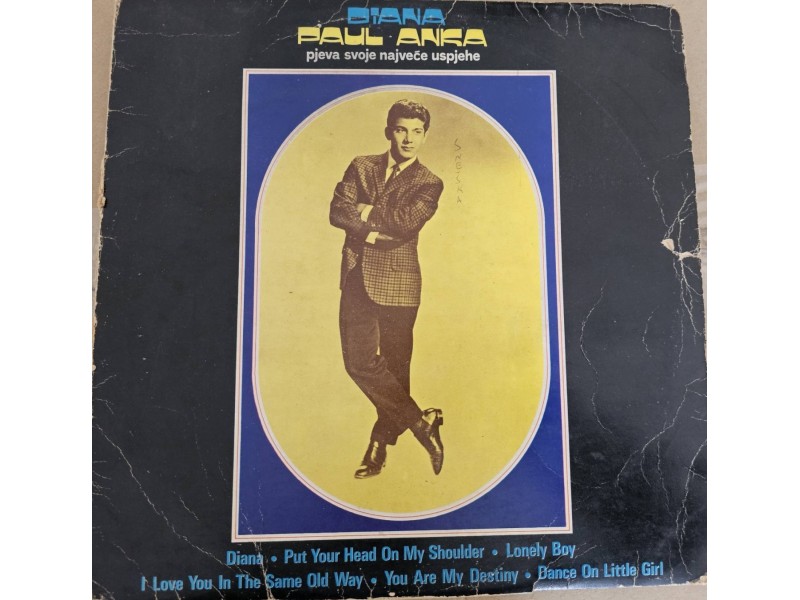 Paul Anka, DIana LP, SVE 10d