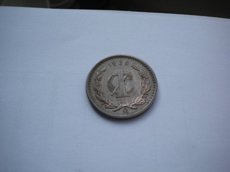 1 CENTAVO 1939 AU - MEKSIKO