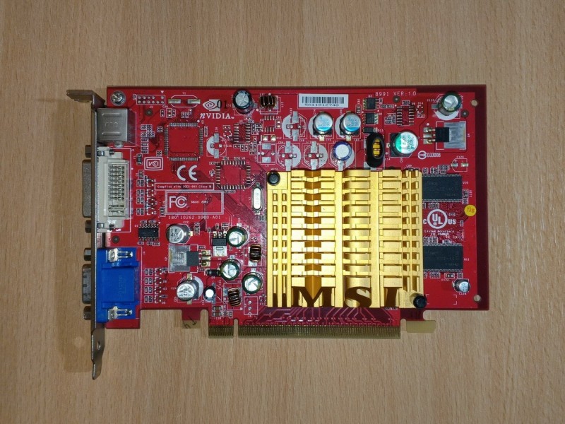 Msi graficka NX6200TC - 128Mb