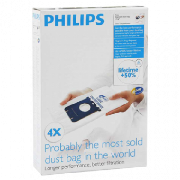 PHILIPS S-bag FC802103 Kesa za usisivac, Bela