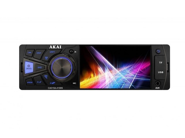 AKAI CA015A-4108S AUTO RADIO SA BLUETOOTH Opcijom