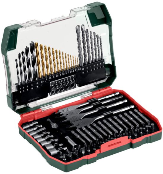 Metabo 86-delni set bitova, burgija i pribora (626708000)