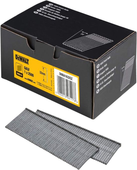 Dewalt završni galvanizovani ekseri u traci bez glave 32x16 mm (DNBA1632GZ)
