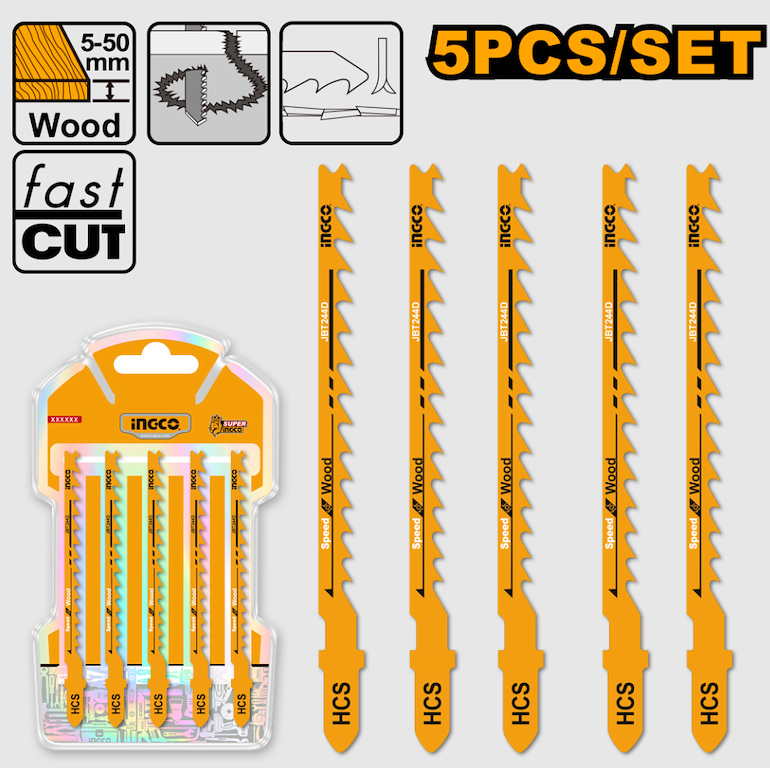 JBT244D LIST UBODNE TESTERE ZA DRVO FASTCUT 5/1 INGCO