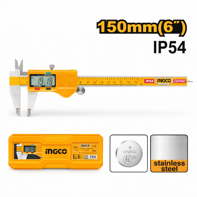 HDCD28150 DIGITALNI ŠUBLER 0–150mm INGCO