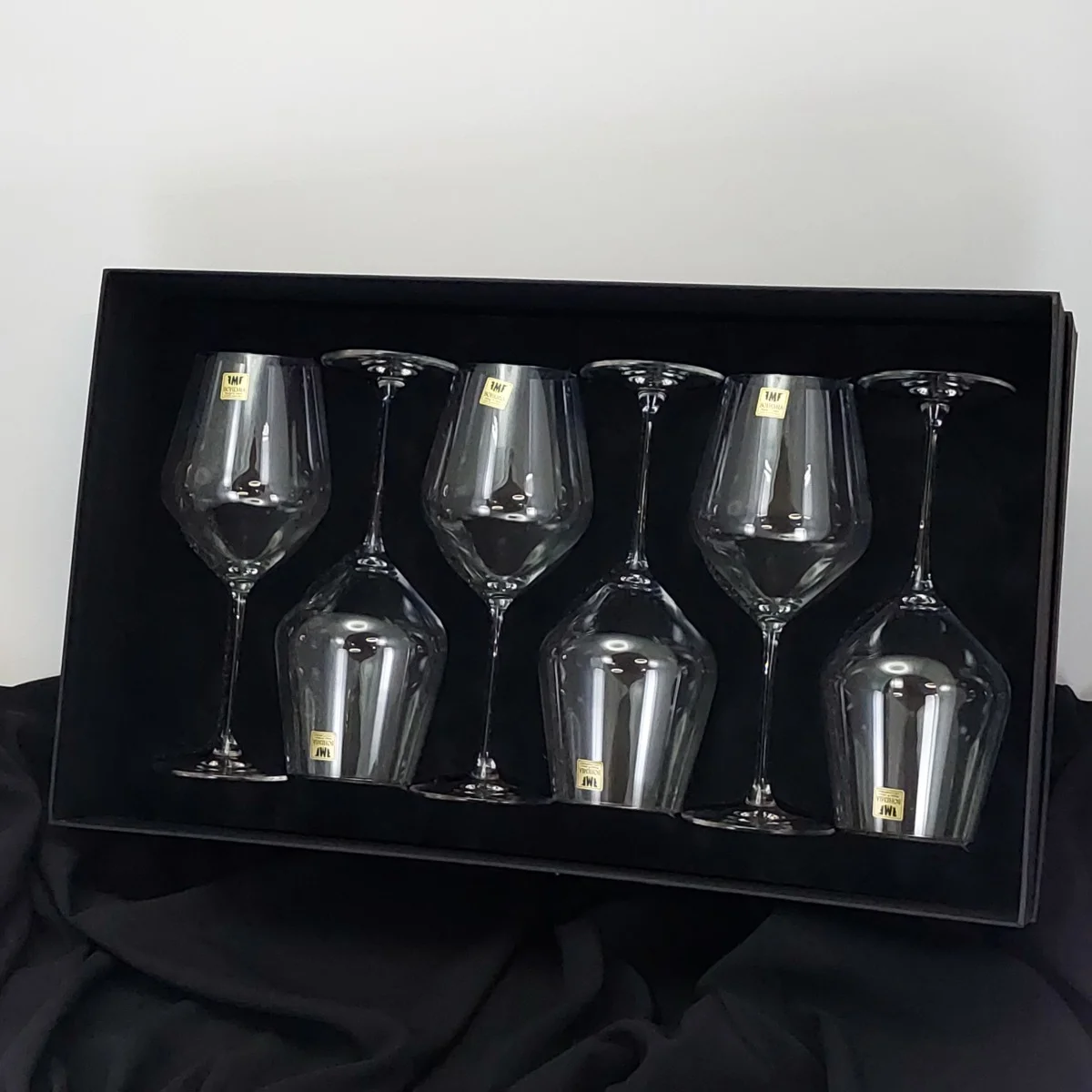 Giftbox čaše za vino Elizabeth – set 6 čaša