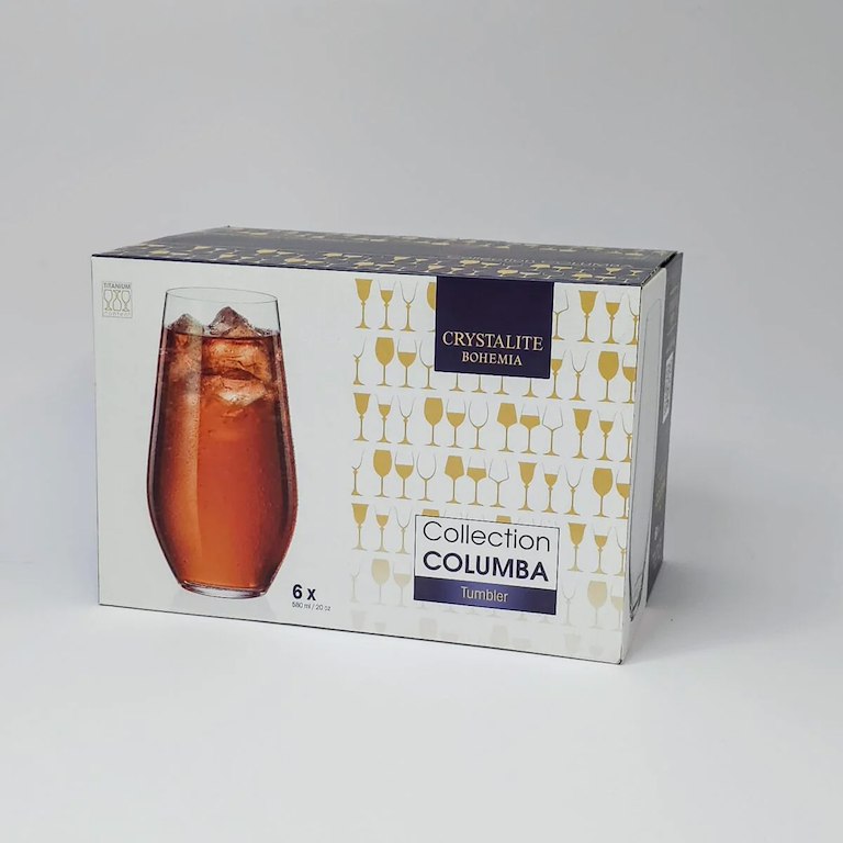 Čaše Columba HB – set 6 čaša