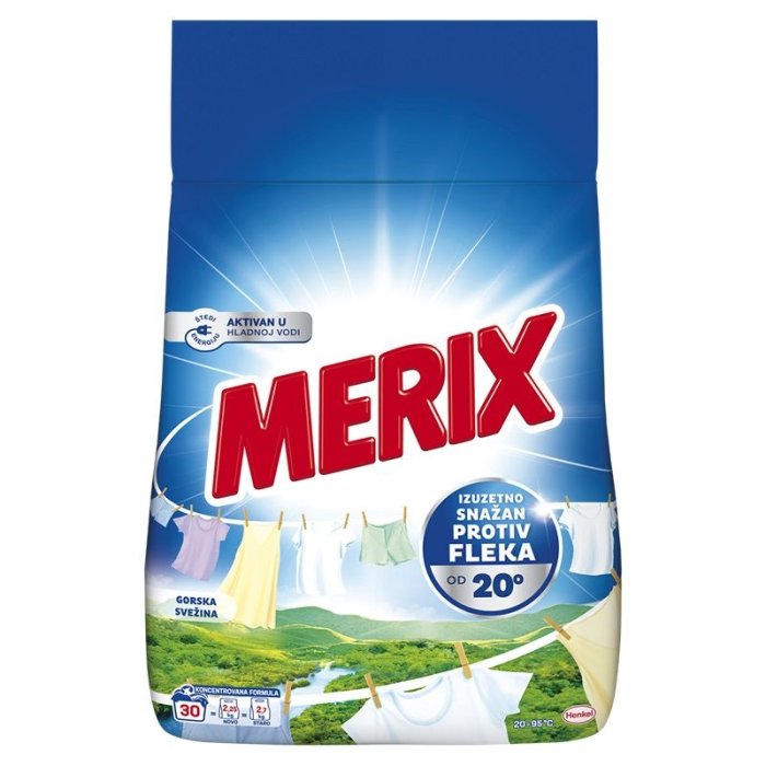 Prašak za veš Merix 2,2kg