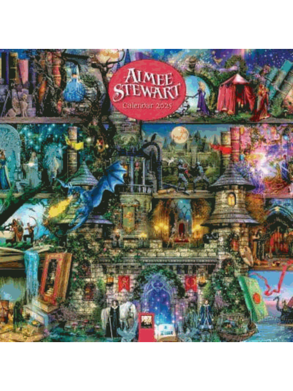 Aimee Stewart Wall Calendar 2025 (Art Calendar)