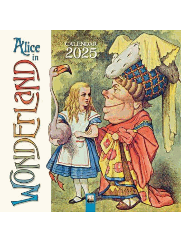 Alice in Wonderland Wall Calendar 2025 (Art Calendar)