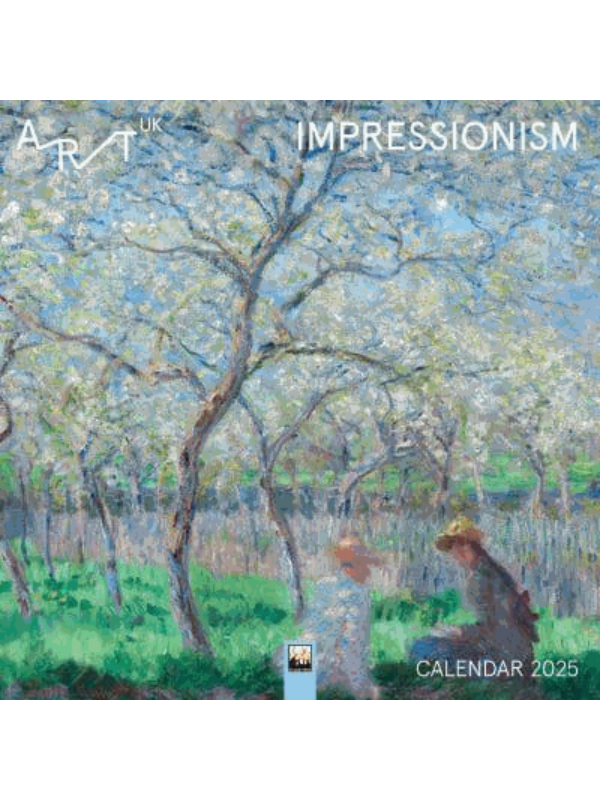 Art UK: Impressionism Wall Calendar 2025 (Art Calendar)