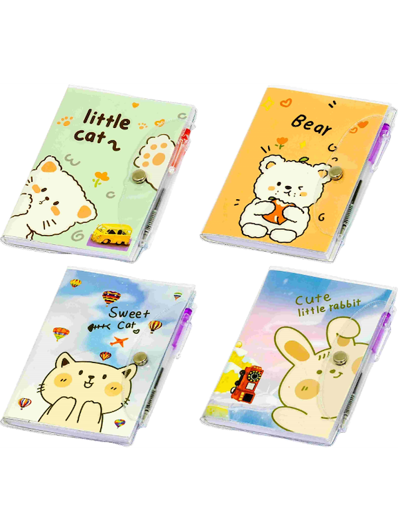 Blok S Olovkom A6 Little Animals