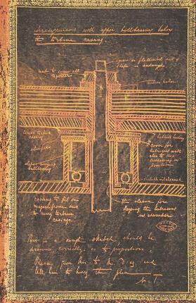 Notes – Tesla, Sketch of a Turbine Mini Linije