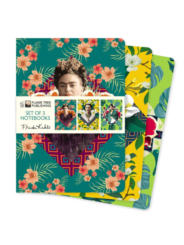 Frida Kahlo Set of 3 Standard Notebooks
