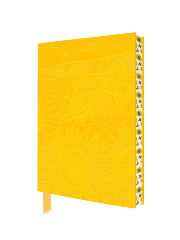 Kate Heiss: Sunflower Fields Artisan Art Notebook (Flame Tree Journals)