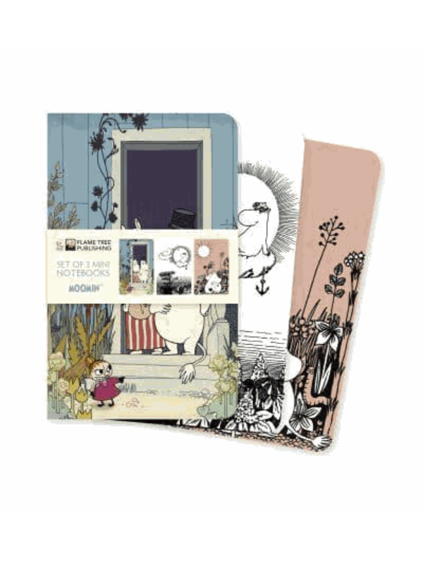 Moomin Set of 3 Mini Notebooks – Mini Notebook Collections