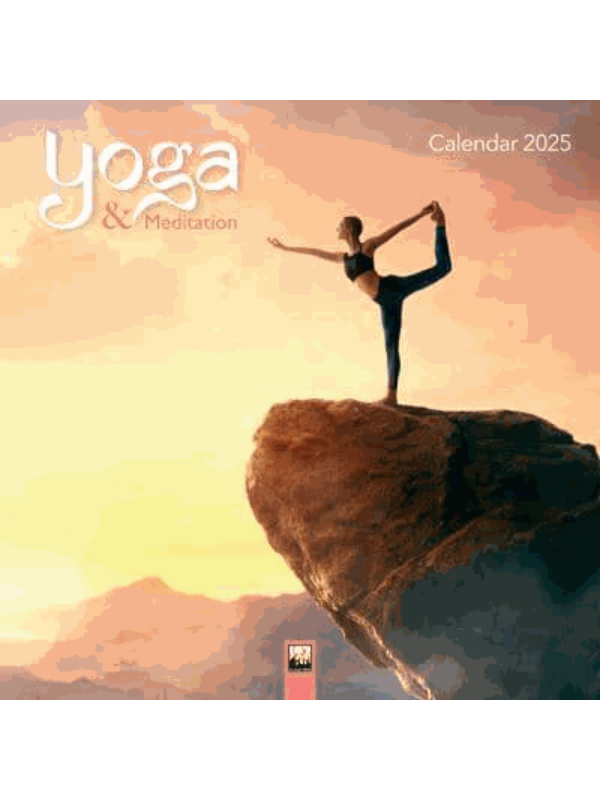 Yoga & Meditation Wall Calendar 2025 (Art Calendar)