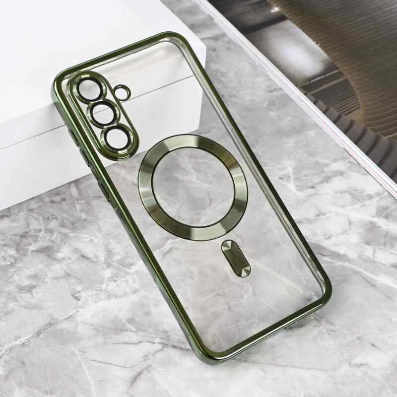 Maska Magsafe Lux za Samsung A366B Galaxy A36 5G zelena