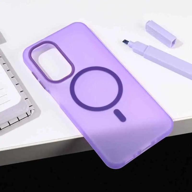 Maska Magsafe Pastel za Samsung A266B Galaxyg A26 5G ljubicasta